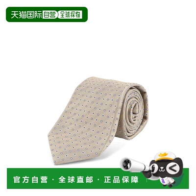KITON 男士领带 UCRVKRC08L3608 SS2026 卡其色 Silk tie