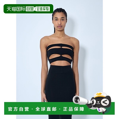 rick owens 瑞克 欧文斯 女士 仿旧抹胸上衣 RO01E7647KGRIDM