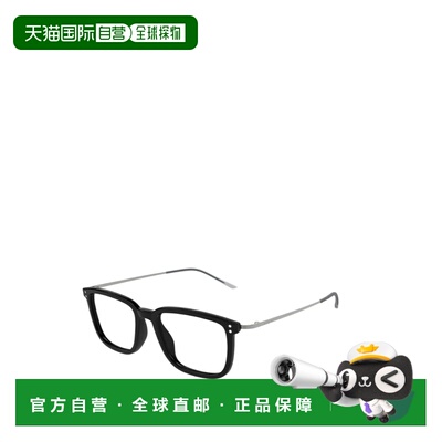 GUCCI 男士眼镜 GG1709O005 AW2024 古驰 全框黑色平光镜配饰