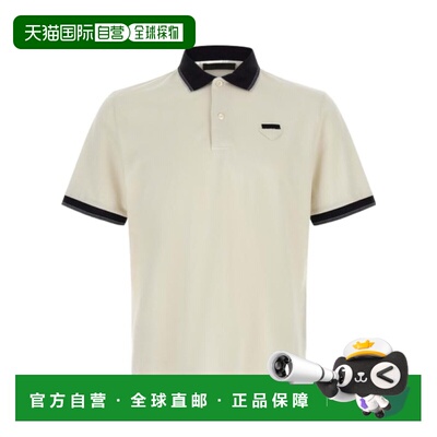 PRADA 男士T恤 UJN07A19OVSOOOF0K74 AW2026 白色 【付后1h可退】