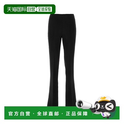 SALVATORE FERRAGAMO 女士喇叭裤休闲裤西装裤 13C444761713NERO