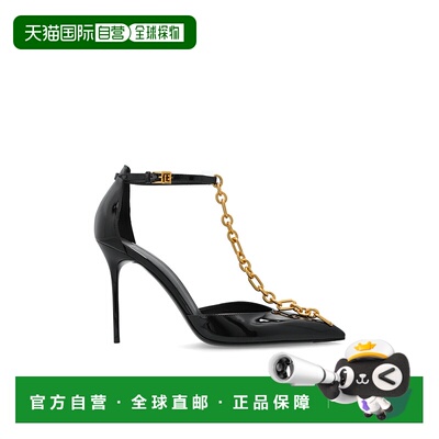 BALMAIN 女士高跟鞋 FN1UA152LPAT0PA AW2025 黑色 尖头高跟鞋