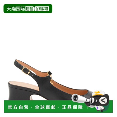 1h可退 潮奢 Chloe 蔻依 女士 黑色皮质浅口鞋 CH25A11VRI001女鞋