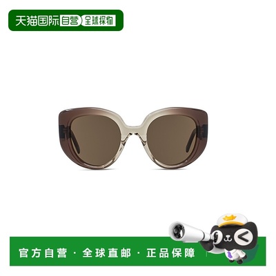 LOEWE 女士眼镜 LW40100I50E AW2024 罗意威 棕色全框太阳镜