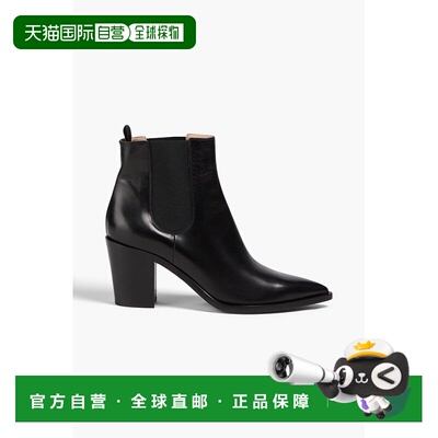 1h可退 潮奢 Gianvito Rossi 吉安维托 罗西 女士 皮质短靴 G7394