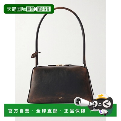 alaia 女士 Le Bulldog 皮革肩包 AA1L2019I154994EBENE