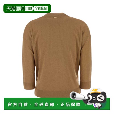 HERNO 女士针织衫 JV000015D520562150 SS2026 棕色长袖