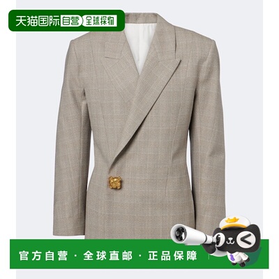BottegaVeneta葆蝶家Nodo Quadro女士西装外套