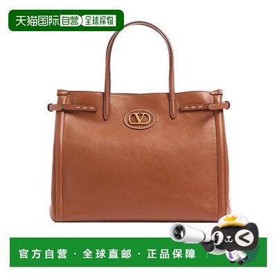 VALENTINO 男士斜挎包 WB0R19CVCN58 SS2025 棕色 双手柄单肩包