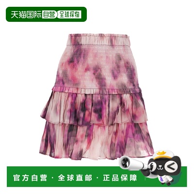 潮奢 ISABEL MARANT 女士 印花棉质迷你半身裙 26PJU0022FAD1J13E