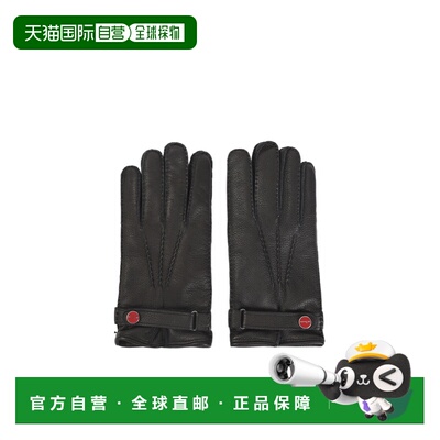 KITON 男士手套 UGU023K0212L10003BLACK SS2026