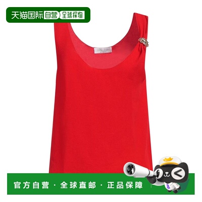 潮奢 Blumarine 蓝色情人 女士 上衣 red红色 舒适时尚