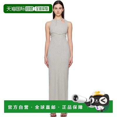1h可退 潮奢 Ottolinger 女士 灰色 Tank 连衣裙 10450040402长裙