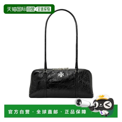 TORY BURCH 女士手提包 163622001 AW2025 黑色 Marshmallow 小号