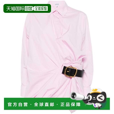 LOEWE 女士衬衫 S540Y05XAE7140 AW2024 粉红色