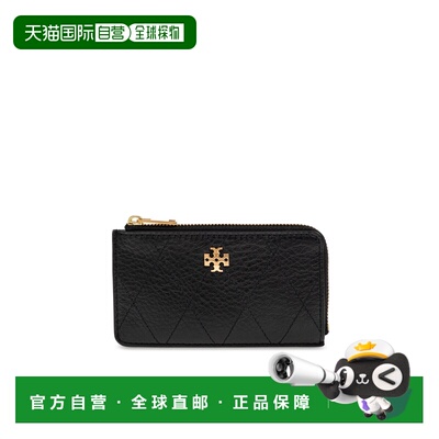 TORY BURCH 女士卡包 1860540001 AW2026 黑色 Leather card hold