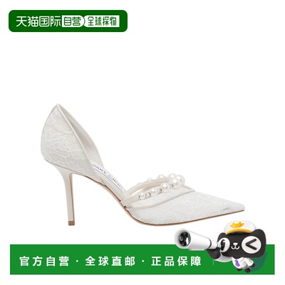 JIMMY CHOO 女士高跟鞋 AURELIE85DRJIVORYWHITE SS2026