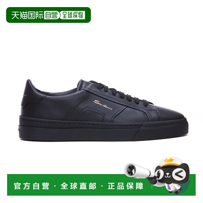 SANTONI 男士运动鞋 MBGT21779NEORXWHN01 休闲鞋 黑色CO
