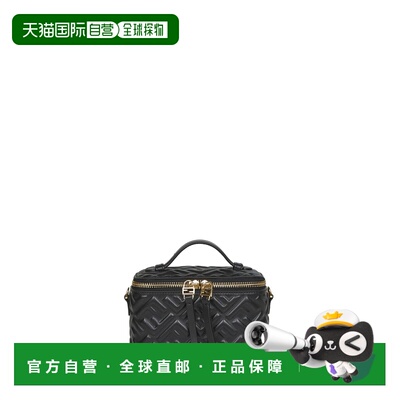 FENDI 女士单肩包 8BS108AAJDF0KUR AW2025 黑色 Vanity Nappa Le