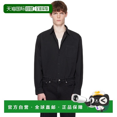 1h可退 潮奢 A.P.C. 男士 黑色 Malo 衬衫 COHKUH12553