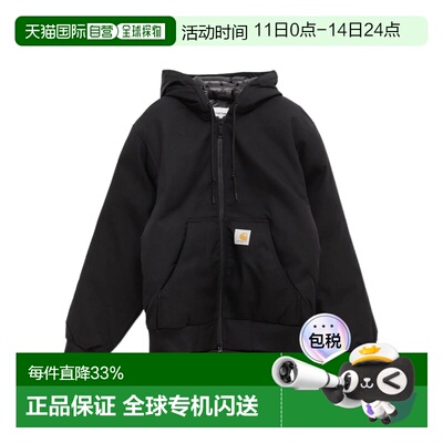 1h可退 CARHARTT WIP 男士卫衣 I03534989XX AW2025 黑色 长袖夹