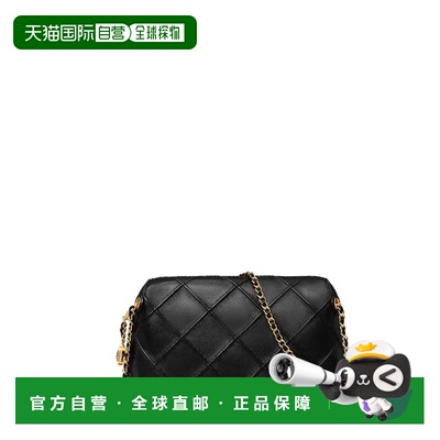 TORY BURCH 女士单肩包 169226001 SS2026 黑色 Small Fleming Cr