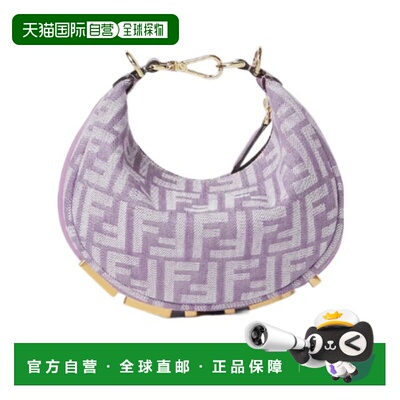 FENDI 女士斜挎包 8BS081AWVAF1WGM SS2026 灰色 Fendigraphy 迷