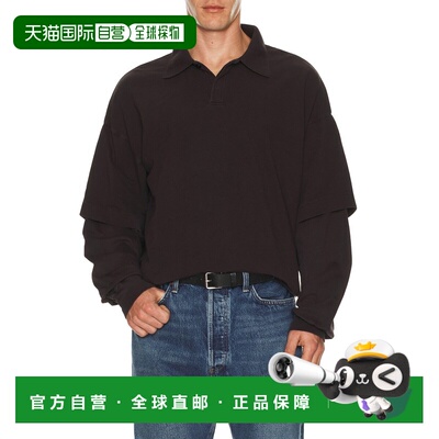 AGOLDE/Curren Doublesleeve Polo男士衬衫 【付后1h可退】