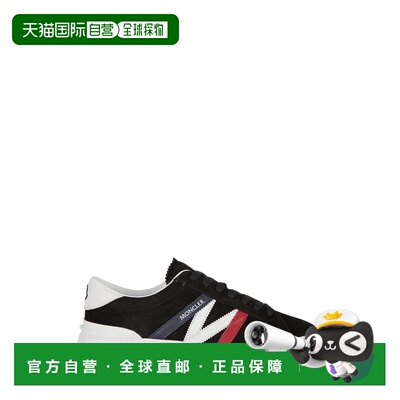 MONCLER 男士运动鞋 4M00250M2923P90 AW2023 黑色 `monaco m` lo