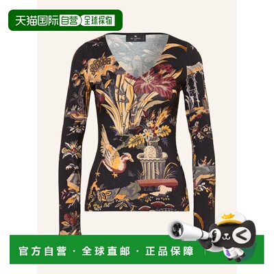 ETRO 女士衬衫 100314846613000 CO 花色 Long-sleeve shirt