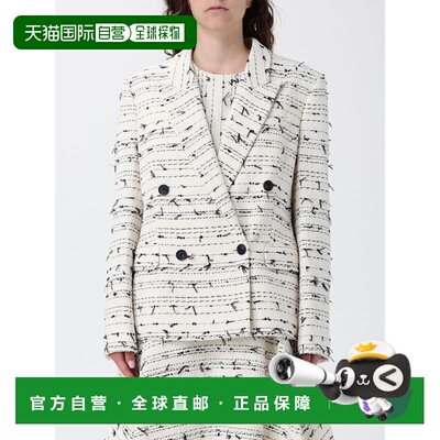 BOSS 女士外套 50553674962 SS2026 花色 Blazer a doppiopetto i
