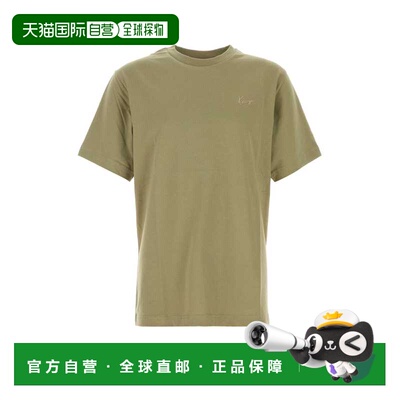 KENZO 男士T恤 FG65TS2854SG50 AW2026 卡其色 Olive green cotto