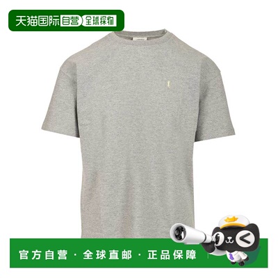 SAINT LAURENT 男士T恤 781566Y37HC1482 SS2025
