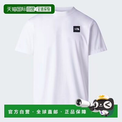 1h可退 THE NORTH FACE 男士户外T恤 NF0A8G9CFN41TNFWHITE