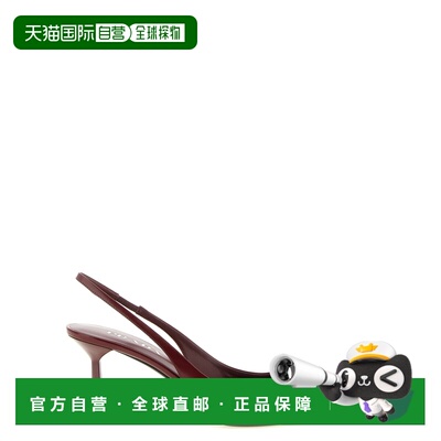 1h可退 PRADA 女士高跟鞋 1I901MFDD75055F0D27 AW2026 酒红色