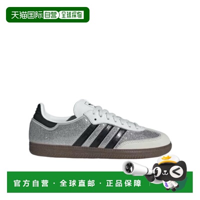 ADIDAS ORIGINALS 女士运动鞋 IH9055 SS2026 灰色 SAMBA OG 运动