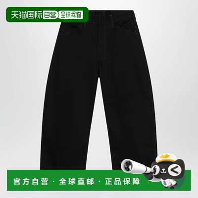 LEMAIRE 男士休闲裤 PA1244LD1099BK999 AW2026 黑色