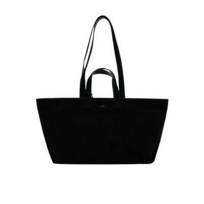 A.P.C. 女士手提包 PXCCYF67057LZZ SS2026 黑色 双提手单肩包