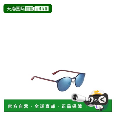 1h可退 GUCCI 女士眼镜 GG2263YH3 AW2021 蓝色 徽标细节太阳镜