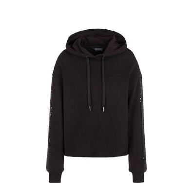 1h可退 ARMANI EXCHANGE 女士卫衣 6RYM091200NERO AW2023