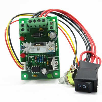 CCM6N PWM直流电机调速器 6V12V24V30V 直流正反转控制器正反开关