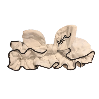 布艺可爱兔耳朵洗脸发带