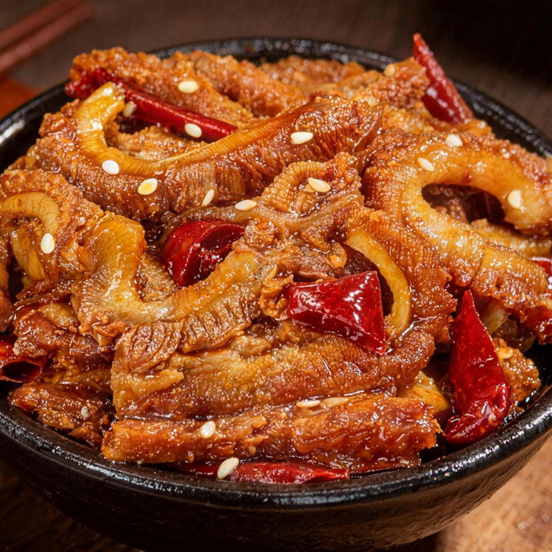 萌佳萌四川风味香辣牛肚即食熟食卤味牛肉类零食真空小吃休闲追剧
