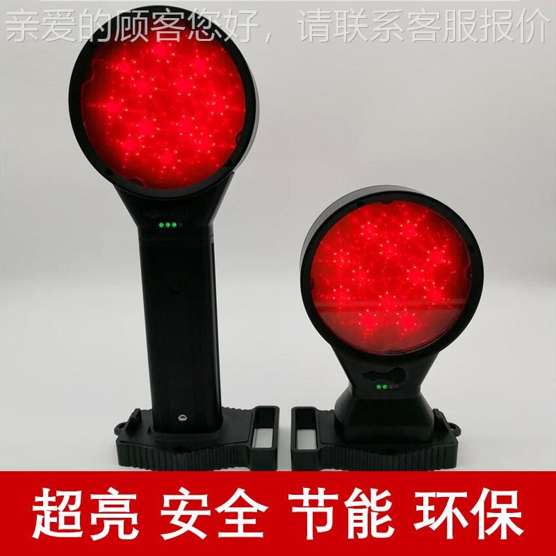 头厂铁路道口红闪施工ms8t962路障双面源方工位灯轨道线路安全灯