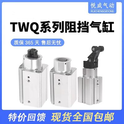 阻挡气缸TWQ系列进口密封难漏气