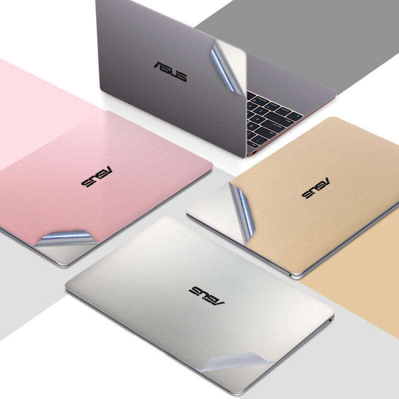 适用华硕VivoBook14/14s傲腾增强版贴纸14寸笔记本V4000F电脑改色外壳保护贴膜防尘键位膜全套配件