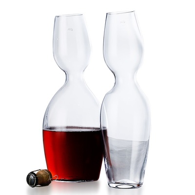 HOWstore 努德Nude水晶玻璃葡萄酒分酒器异型红酒醒酒器