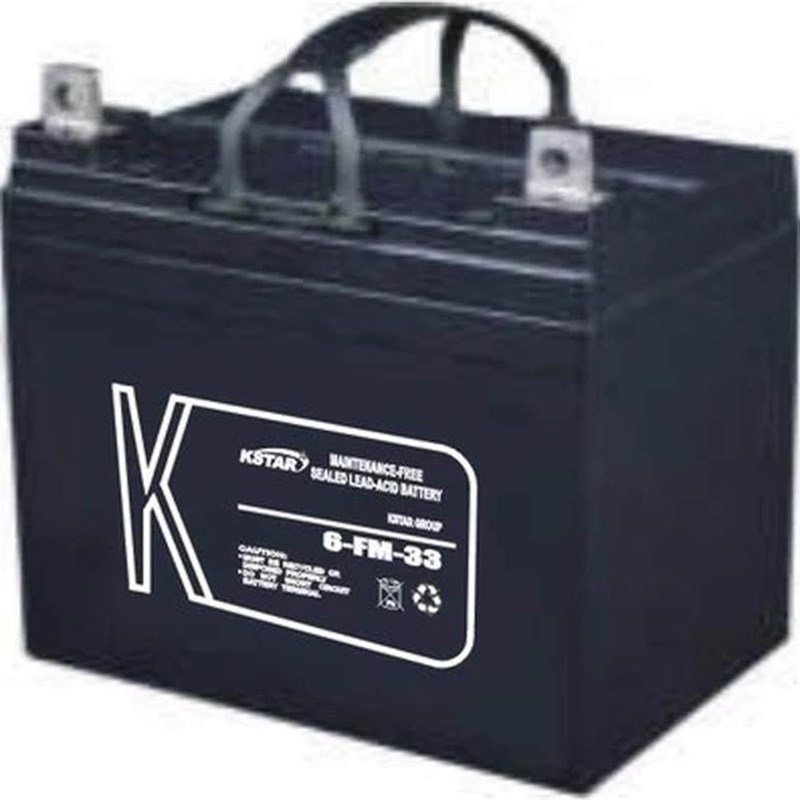KSTAR科士达蓄电池6-FM-33铅酸UPS不间断电源12V33AHY直流屏 机房