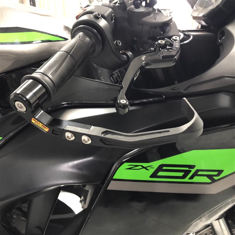 FULLREV锋锐适配川崎ZX4R/4RR ZX6R护弓O手把防摔离合刹车护手风