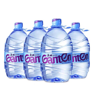 景田饮用天然泉水 4.6L*4桶大桶饮用水家庭囤货shm